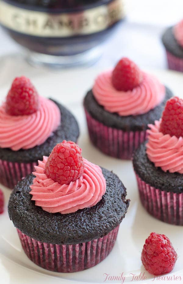 Raspberry Chocolate Cake with Chambord Ganache - Family Table Treasures