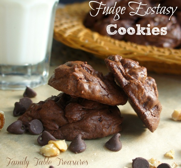 {Fudge} Ecstasy {Cookies} - Family Table Treasures