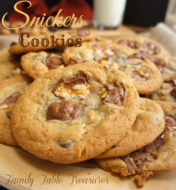 Snickers Cookies - Family Table Treasures