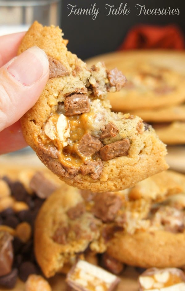 Snickers Cookies - Family Table Treasures