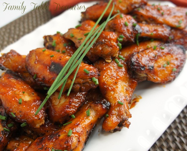 {Paul's} Sweet and Spicy Chicken Wings - Family Table Treasures
