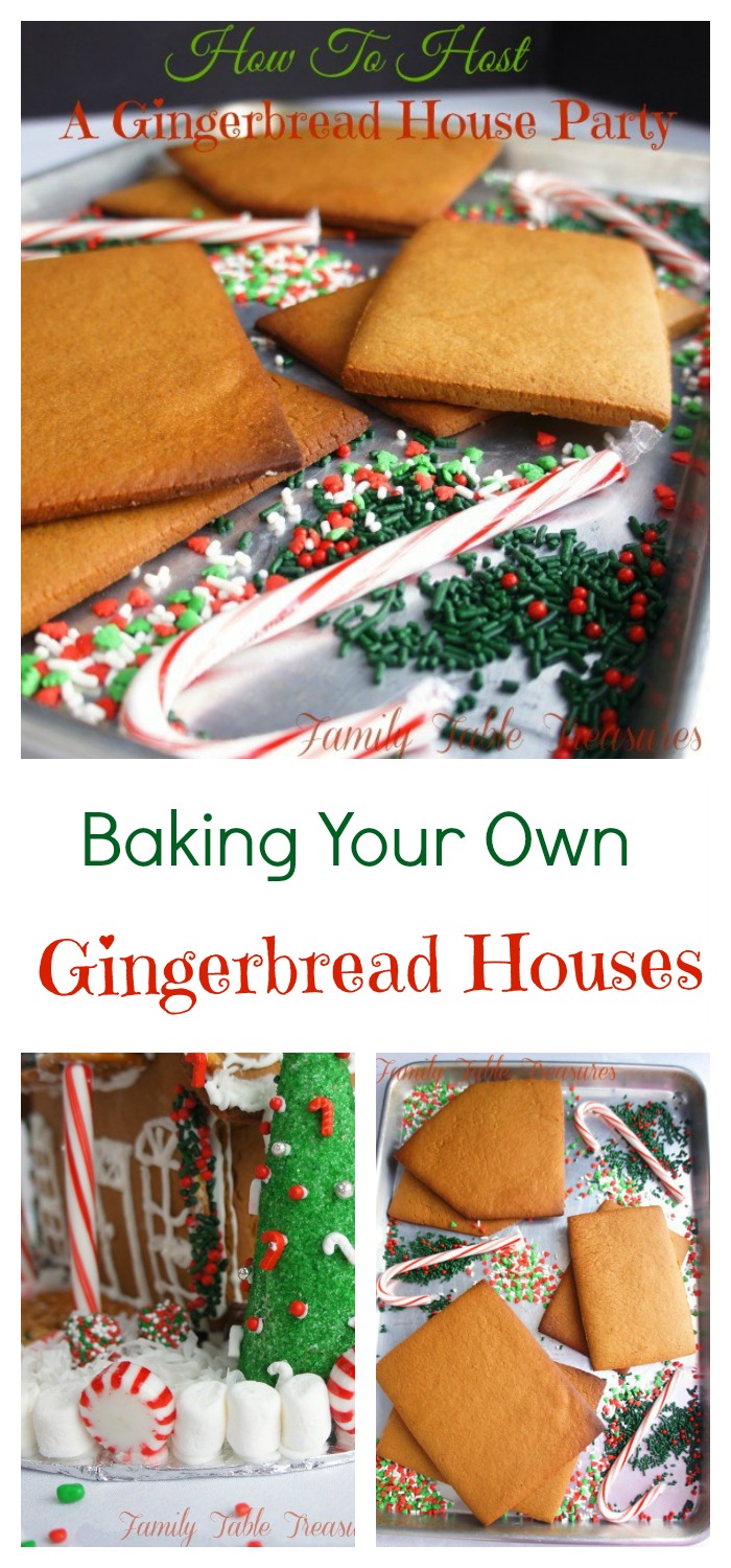 How To Host A {Gingerbread House Party} {Part I} - Family Table Treasures