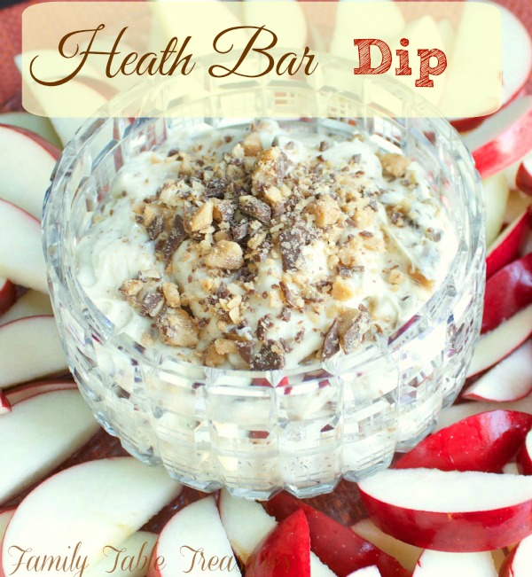 Heath Bar Dip Three Ingredients Family Table Treasures heath-bar-dip-three-ingredients-family-table-treasures