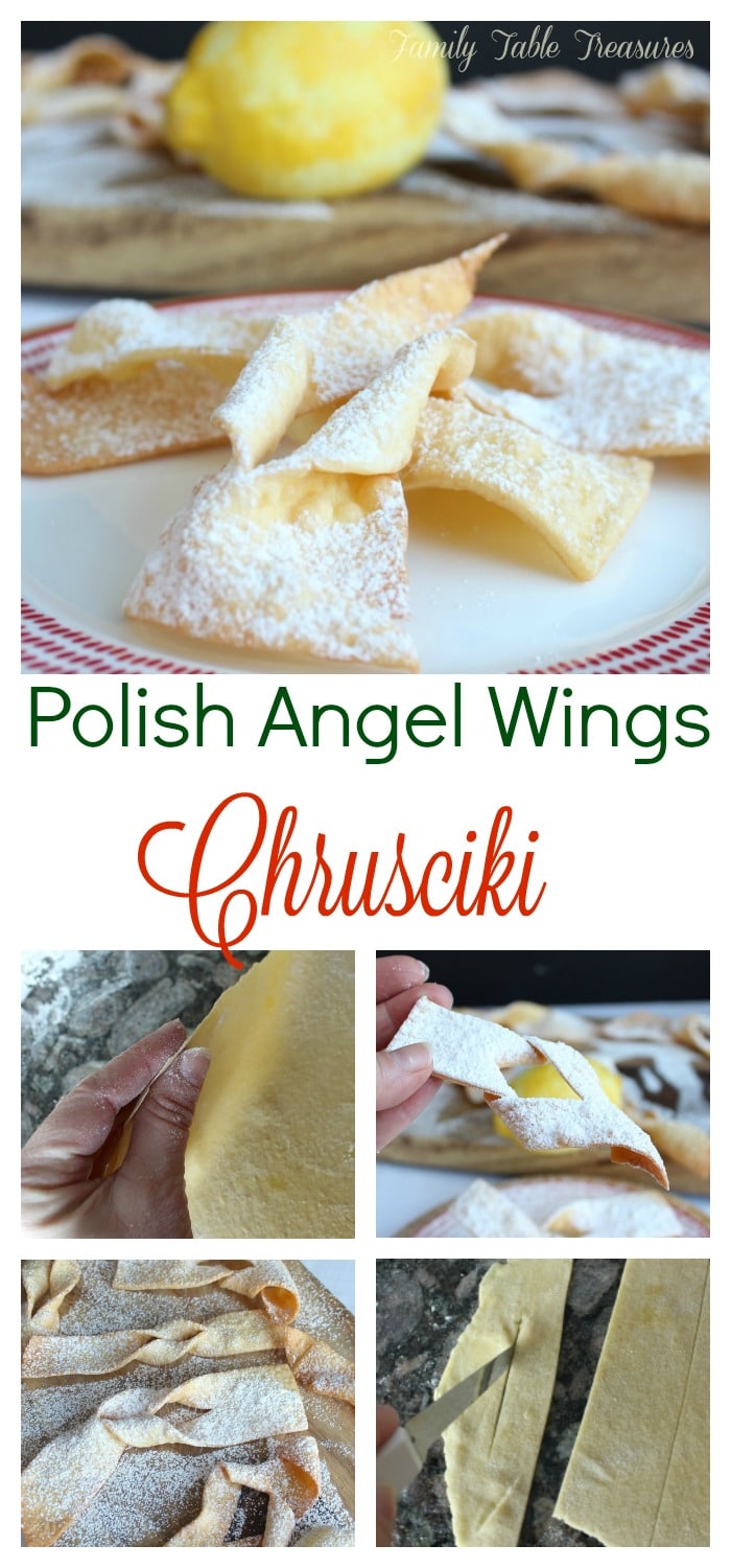 Polish Angel Wings {Chrusciki} - Family Table Treasures